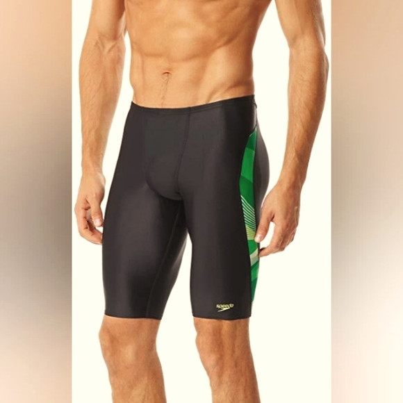 Speedo | Shorts | Speedo Endurance Jammers Blackgreen Mens 32 Nwt ...